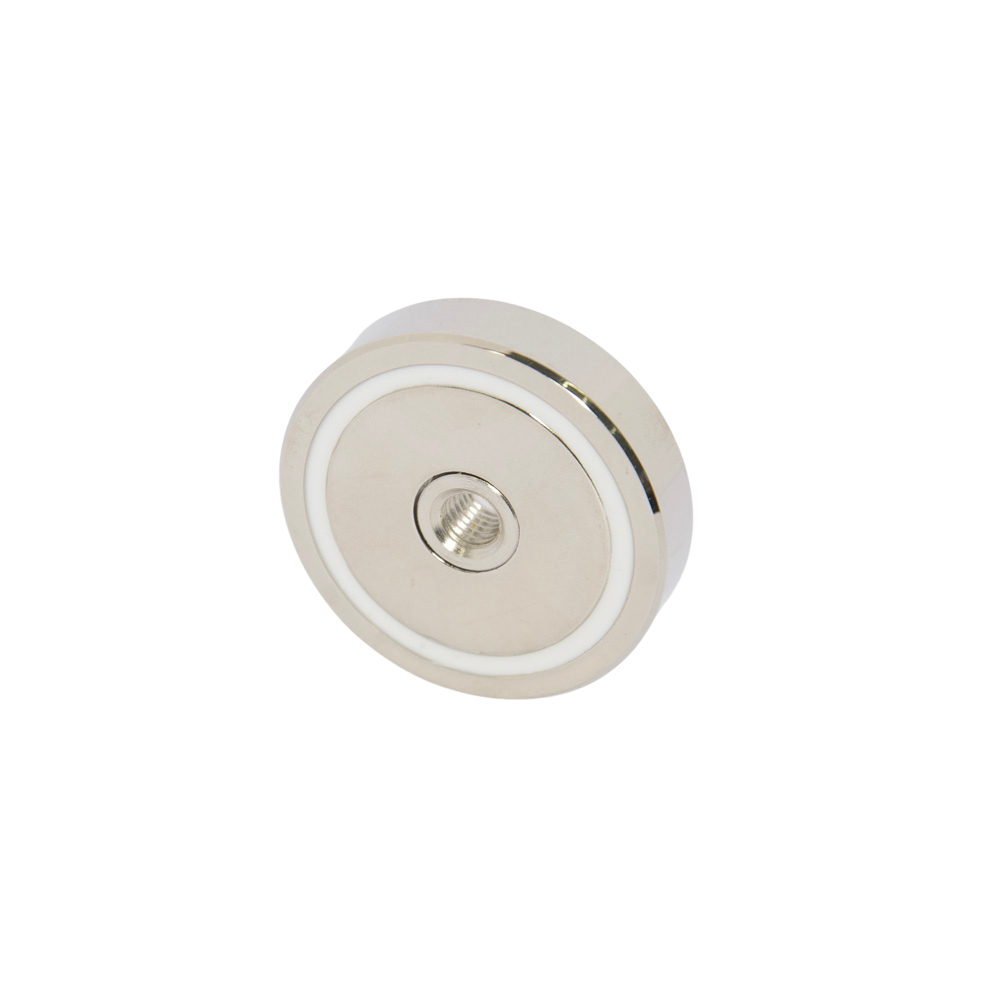 Neodymium Pot Magnet - Diameter 48mm x 10.6mm | M8 Internal Thread ...