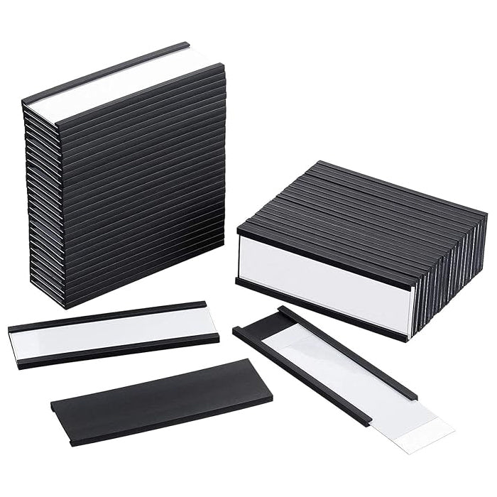 Magnetic Label Holder C-Channel Set – 150mm x 25mm x 1.1mm | Includes ...