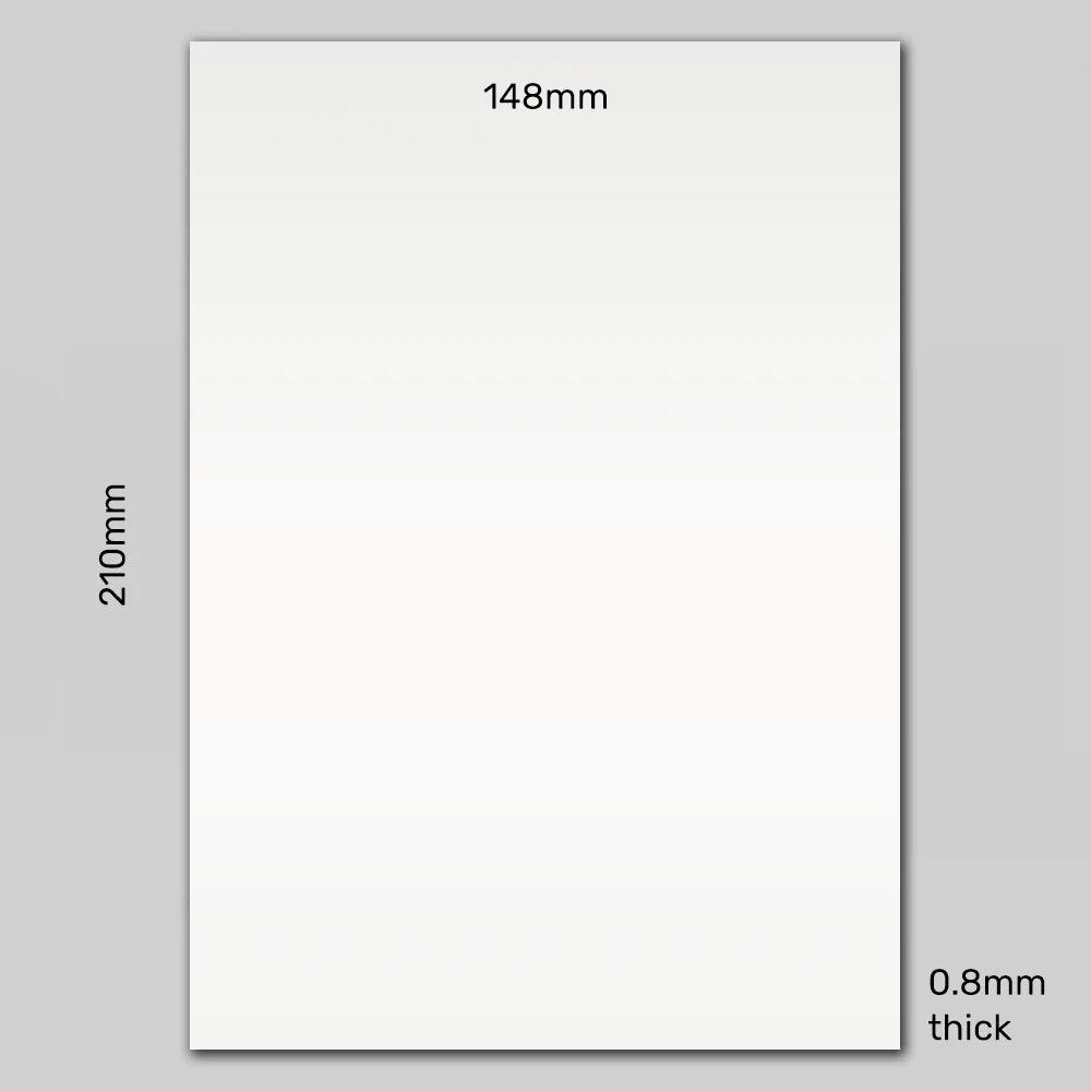 Rewritable A5 White Gloss Magnetic Label | 210mm x 148mm x 0.8mm – AMF ...