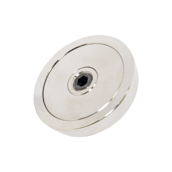 Neodymium Magnetic Fixing Plate – D60mm | M12 x 30mm Thread – AMF ...