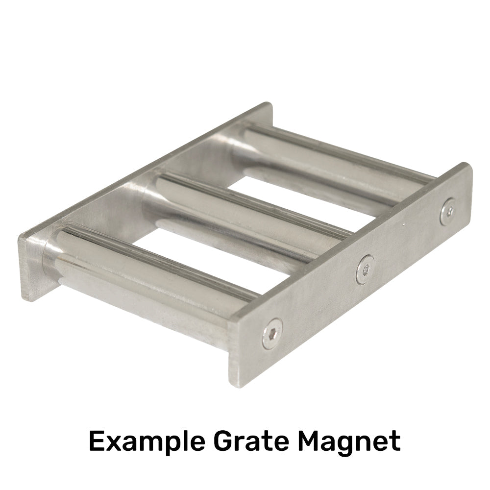 Rectangular Stainless Steel Bars for Grate Magnet Frame | 350mm x 40mm ...