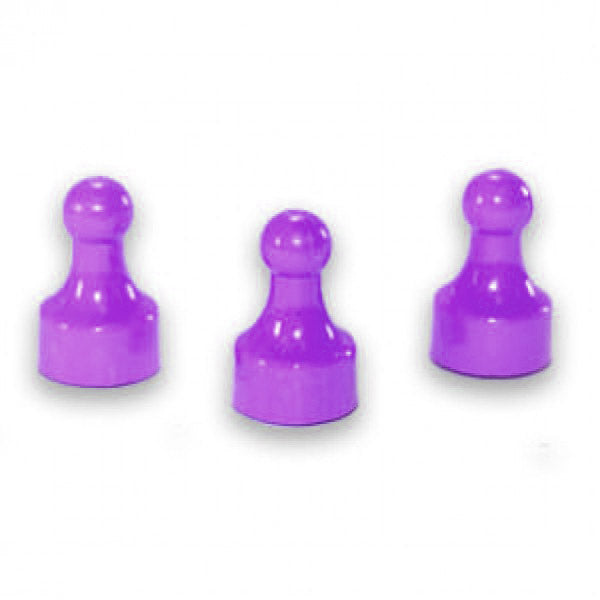 Purple pin magnets | 12 per pack – AMF Magnets USA