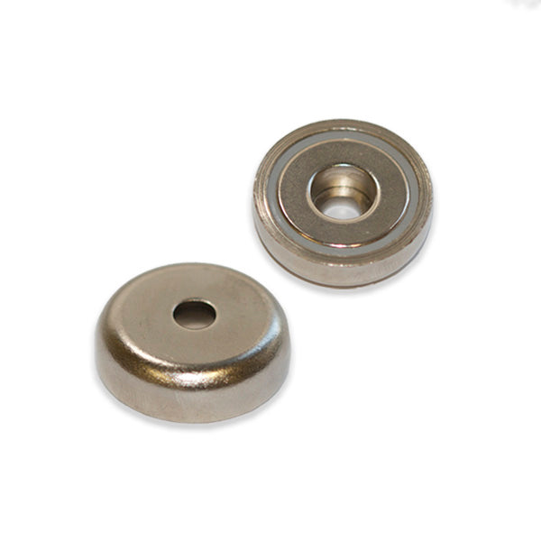 Neodymium Pot Magnet - 36 mm | Straight Hole | AMF Magnets – AMF ...