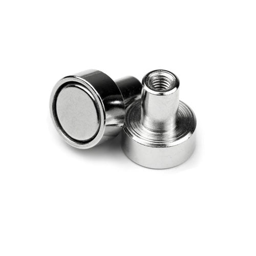 Female thread pot magnet | Magnetic base | AMF Magnets – AMF Magnets USA